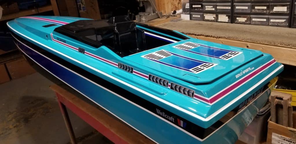 Enforcer Scarab 76″- Hull – Enforcer RC Boats
